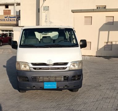 2009 Toyota Hi-Ace Hiace Van for sale in Bahrain - New and used cars ...