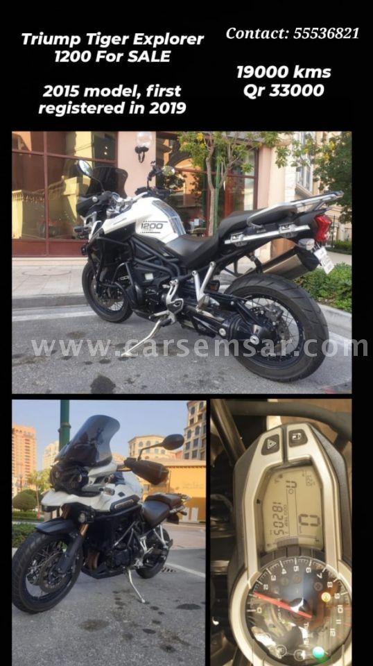Trimph TIGER 1200 for sale in Qatar - New and used motorbikes for sale ...